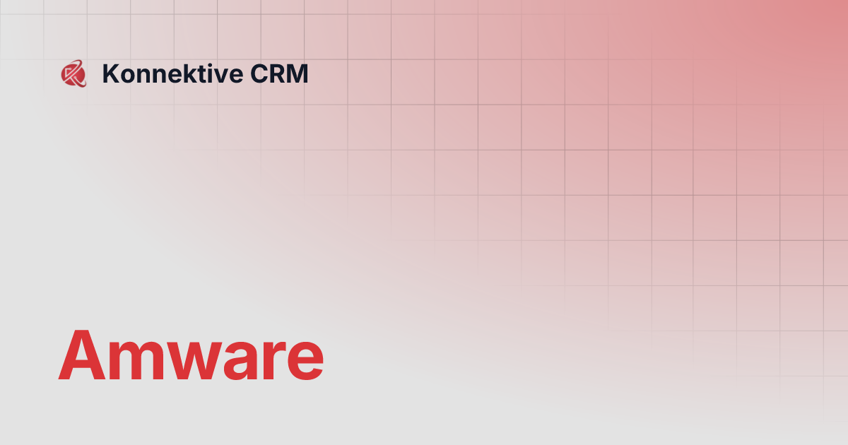 Amware | Konnektive CRM